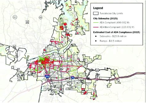 Sidewalk Inventory From The Eca Existing Conditions Assessment