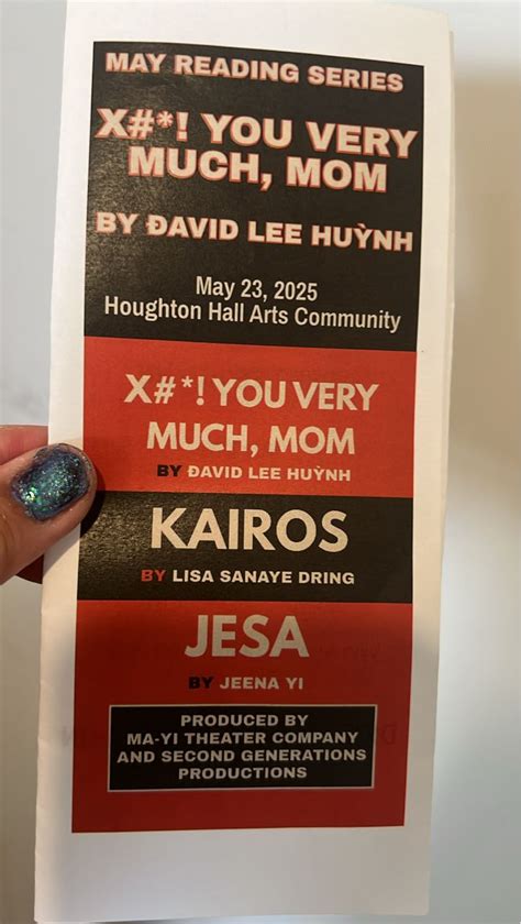 Ariel Estrada Psyched To See Chuang Stage And Company One Theatres Production Of Gaven