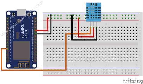 Interface Dht11 Sensor With Esp8266 Nodemcu Using Web Server
