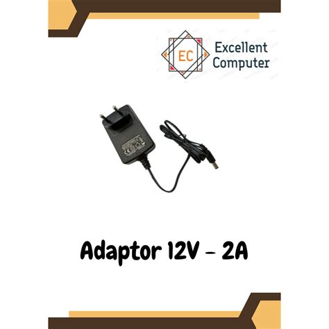 jual adaptor 12v 2a new untuk cctv router modem dan lainya shopee indonesia