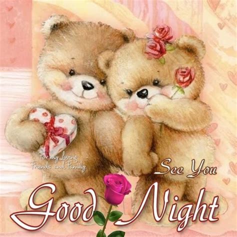 Good Night Images With Teddy Bear