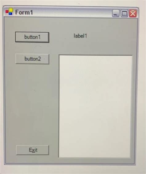 Solved Create A New Visual Basic Solution Using The