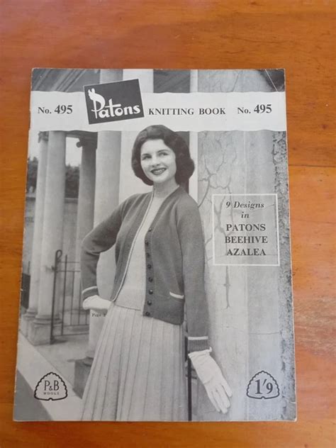 Patons Knitting Pattern Book No 491 Ladies 3 00 Picclick Au