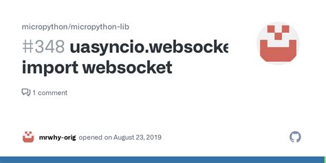 rver import websocket · issue 348 · micropython
