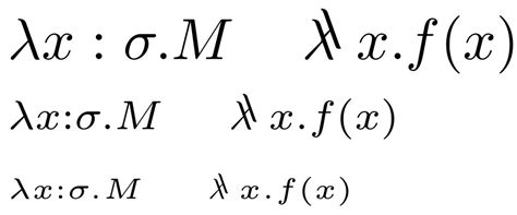Meta Lambda Symbol Higher Order Symbol TeX LaTeX Stack Exchange