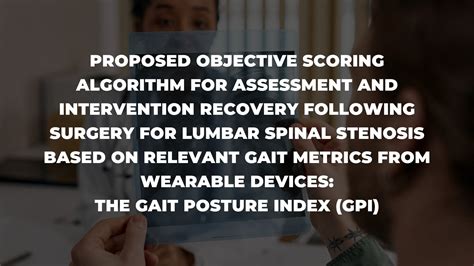 proposed objective scoring algorithm for assessment and intervention