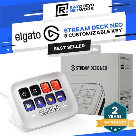 Elgato Stream Deck Series 6 8 15 32 Lcd Keys Streaming Content Controller Streamdeck Neo