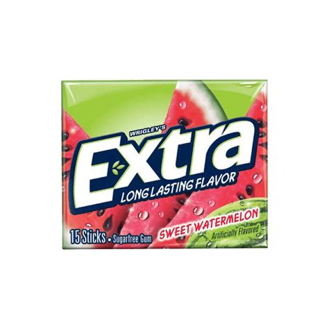Extra Watermelon Gum 14 5g — Joys Delights Lolly Shop Online