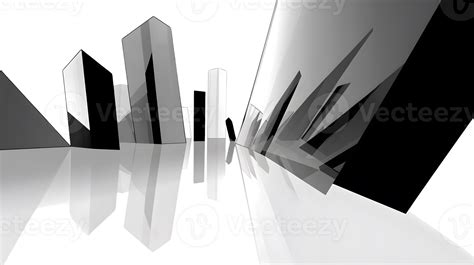 Abstract Geometric Shapes In Monochrome Modern Design Elements For Creative Projects 59935397 Png