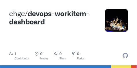Github Chgcdevops Workitem Dashboard