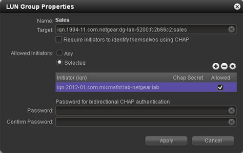 How Do I Configure Lun Access Through An Iscsi Initiator On My