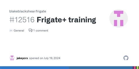 Frigate Training · Blakeblackshear Frigate · Discussion 12516 · Github