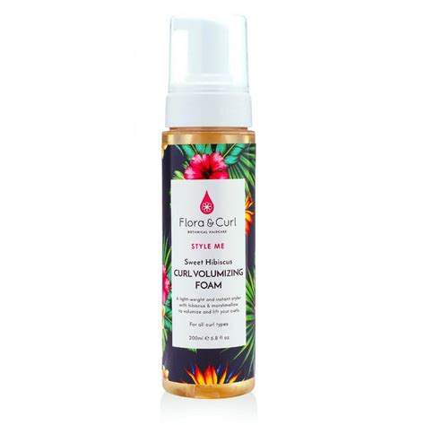 flora and curl sweet hibiscus curl volumizing foam stylingová pěna 200