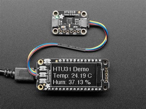 Adafruit Htu31 Temperature And Humidity Sensor Breakout Board The Pi Hut