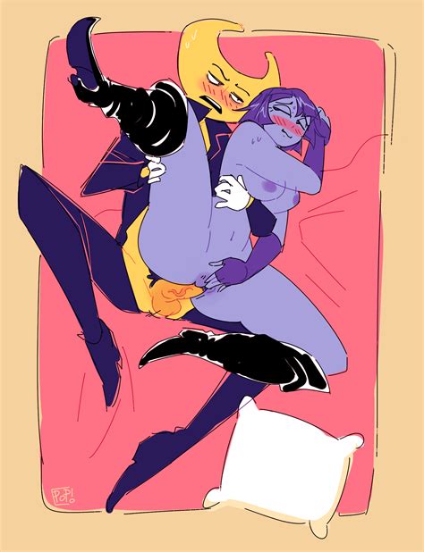 Rule 34 2d Big Ass Black Boots Hylics Male Female Medium Breasts Popthesnowman Purple Hair