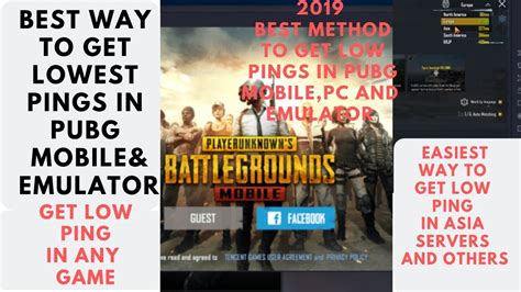 HOW TO GET LOW PINGS IN PUBG MOBILE PC AND EMULATOR IN HOW TO GET LOW PING IN ASIA SERVER