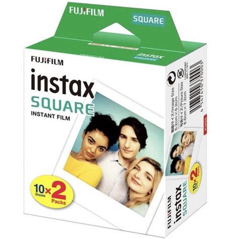 Фотобумага оригинал Япония для камеры Fujifilm Instax Square 20 листов ...