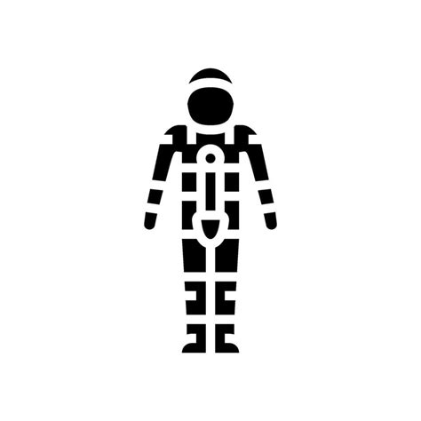Spacesuit Space Exploration Glyph Icon Vector Illustration 35690635 Vector Art At Vecteezy