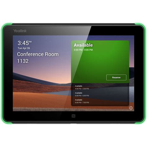 Yealink Roompanel Plus E2 Roompanel Plus E2 Scheduling Panel