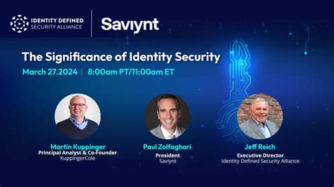 The Significance Of Identity Security Identity Defined Security Alliance