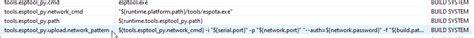 OTA Port And Password Wrong For ESP Issue Sloeber Arduino Eclipse Plugin GitHub