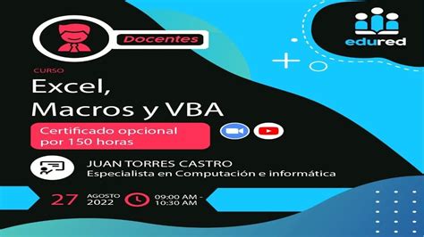 excel macros y vba sesión 04 youtube