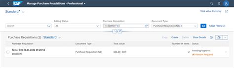 Rework Process In Purchase Requisitions SAP Community