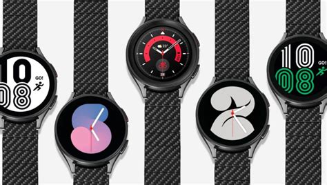 Galaxy Watch 4 и Watch 5 получили особенный ремешок из углеродного волокна