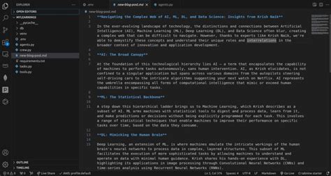 Crewai Aiagents Crewai Contentcreation Researchtools Youtube Nadarajan Gs