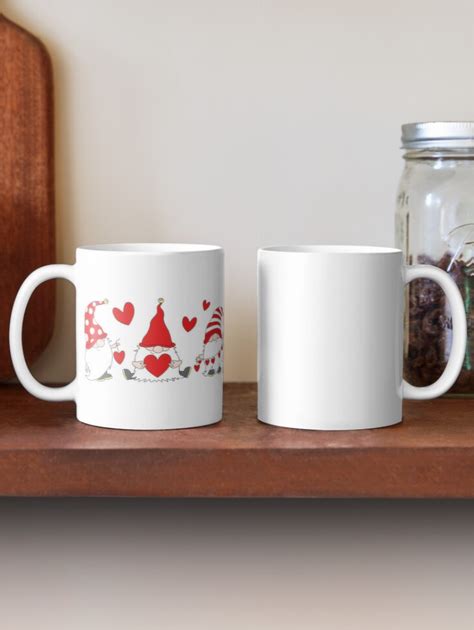 Чашка Керамическая Кружка с принтом Гномы новогодние Белая 330 мл фото отзывы характеристики