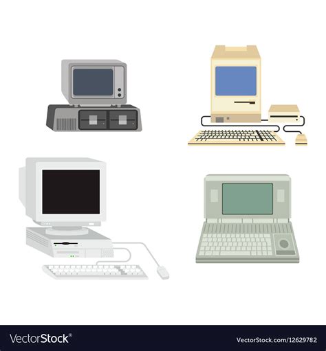 Computer Royalty Free Vector Image VectorStock