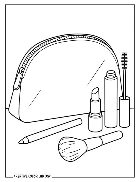 Lipstick Coloring Pages Printable [2025]