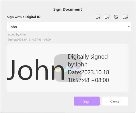Sign PDF With UPDF On Window User Guide