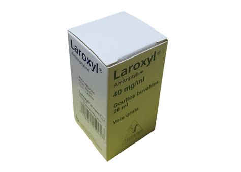 Laroxyl 40 دواعي الإستعمال والاثار الجانبية