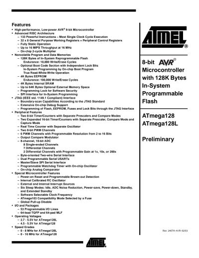 serial peripheral interface spi atmega128
