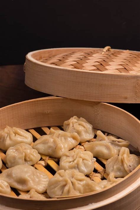 Mongolian Buuz Steamed Dumplings International Cuisine
