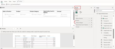 Create Paginated Reports That You Can Export In The Power Bi Service Preview Power Bi