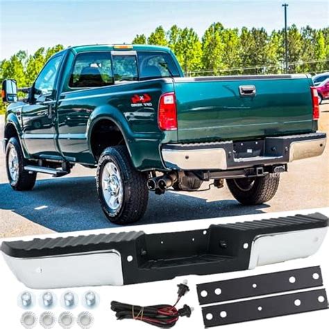 Rear Steel Step Bumper Assembly Compatible With 2008 2016 Ford F 250 F