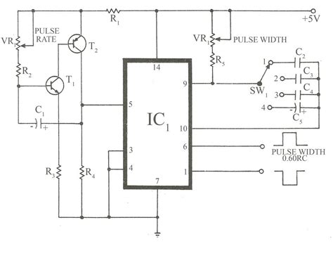 Circuit Diagram Of Pulse Generator