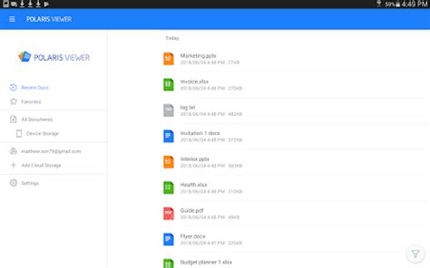 Polaris Viewer Pdf Docs Sheets Slide Reader Apk For Android Download