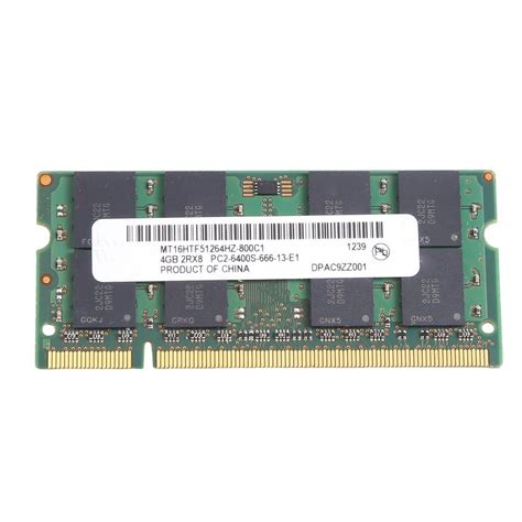 Imcbstt For Mt Ddr2 4gb 800mhz Ram Pc2 6400s 16 Chips 2rx8 18v 200