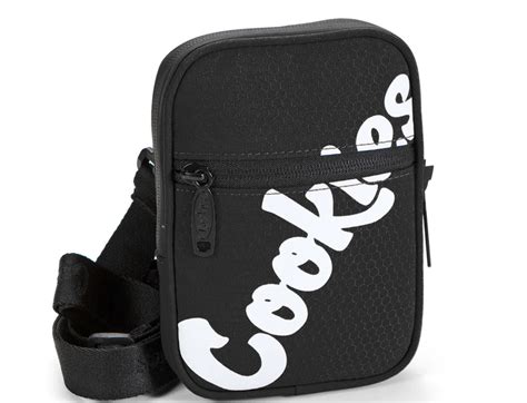 Cookies Accessories Layers Smell Proof Honeycomb Nylon Shoulder Ba