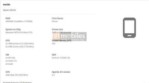 Redmi 10X Moniker And Specs Spotted On Google Play Console Listing Gizmochina