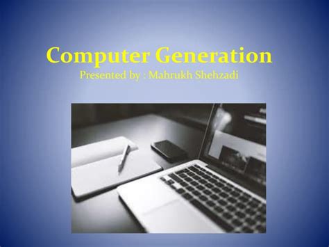 4th Generation Of Computer Pdf