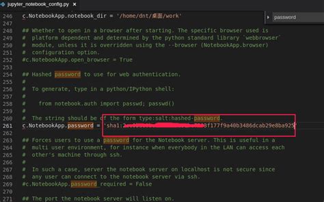 Jupyter Notebook服务器自定义密码 鲲逸鹏 博客园