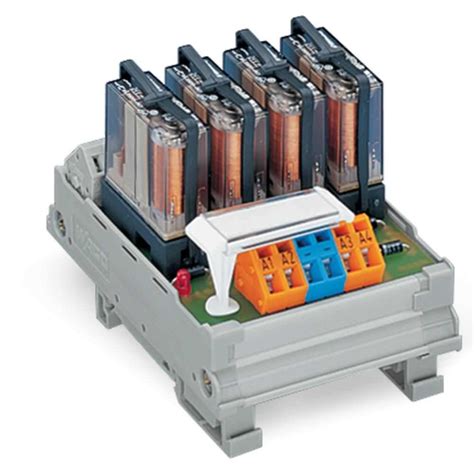 DIN Rail Mounted Relay Interface Module RITM Industry