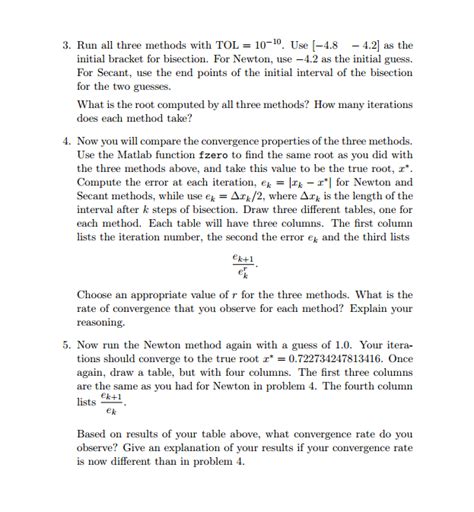 solved root finding the roots of the scalar equation f a 4