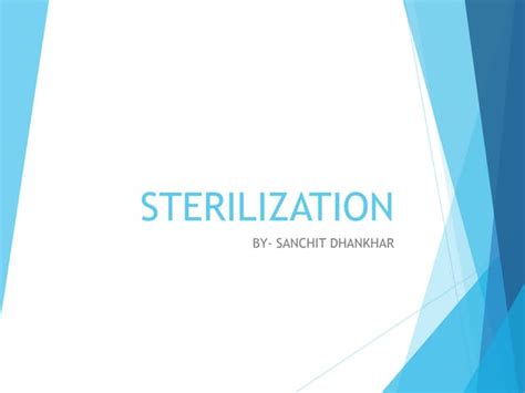 Sterilization Indicators Pptx