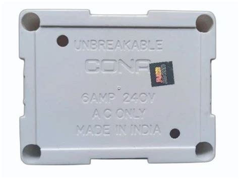 6amp Cona Combine Switch Socket 2m 2 Way At Rs 78 Piece In East