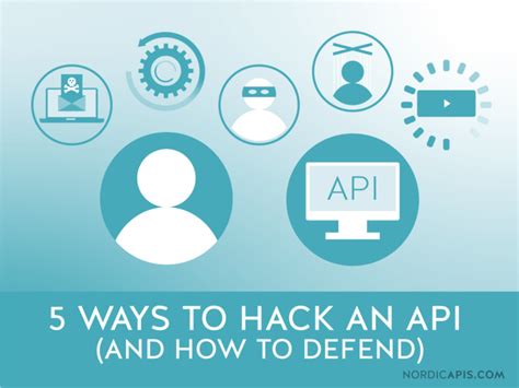 5 Ways To Hack An Api And How To Defend Nordic Apis